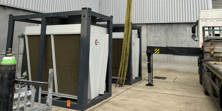Dry Air Cooler Hire For Weld Line At Manufacturing Plant | Celsius Hire