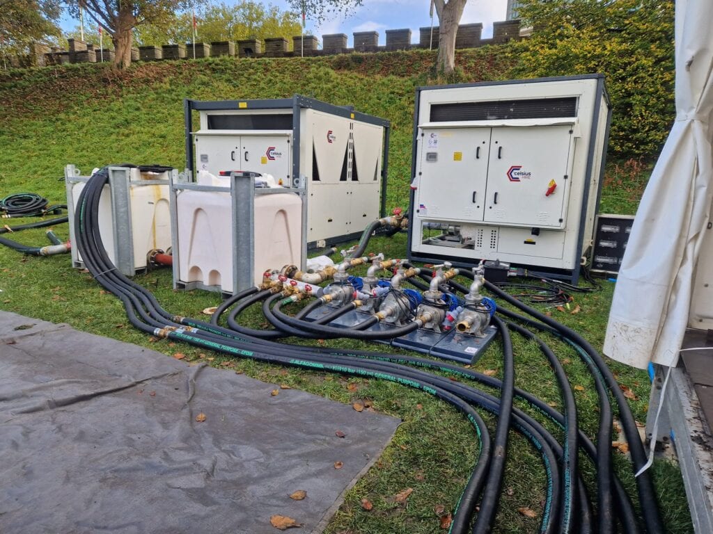 Event Hire - Temporary Heating and Chiller Hire for Events