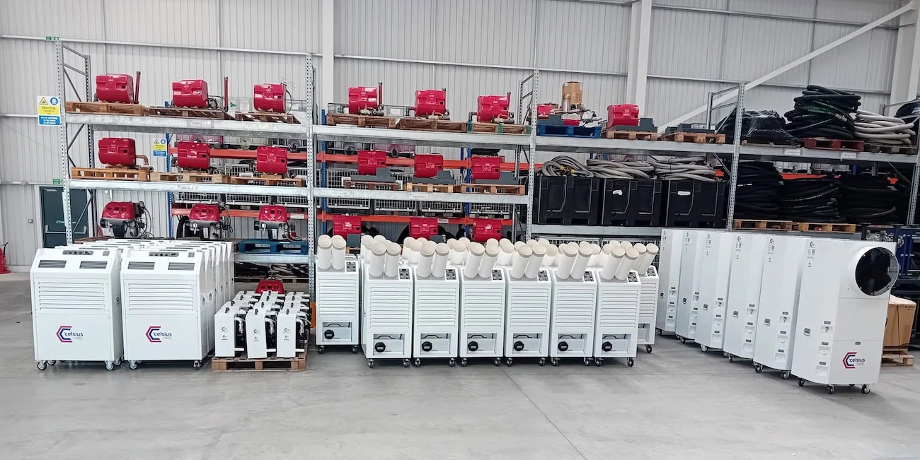 Celsius Hire – Industrial Cooling & Heating Hire Specialists